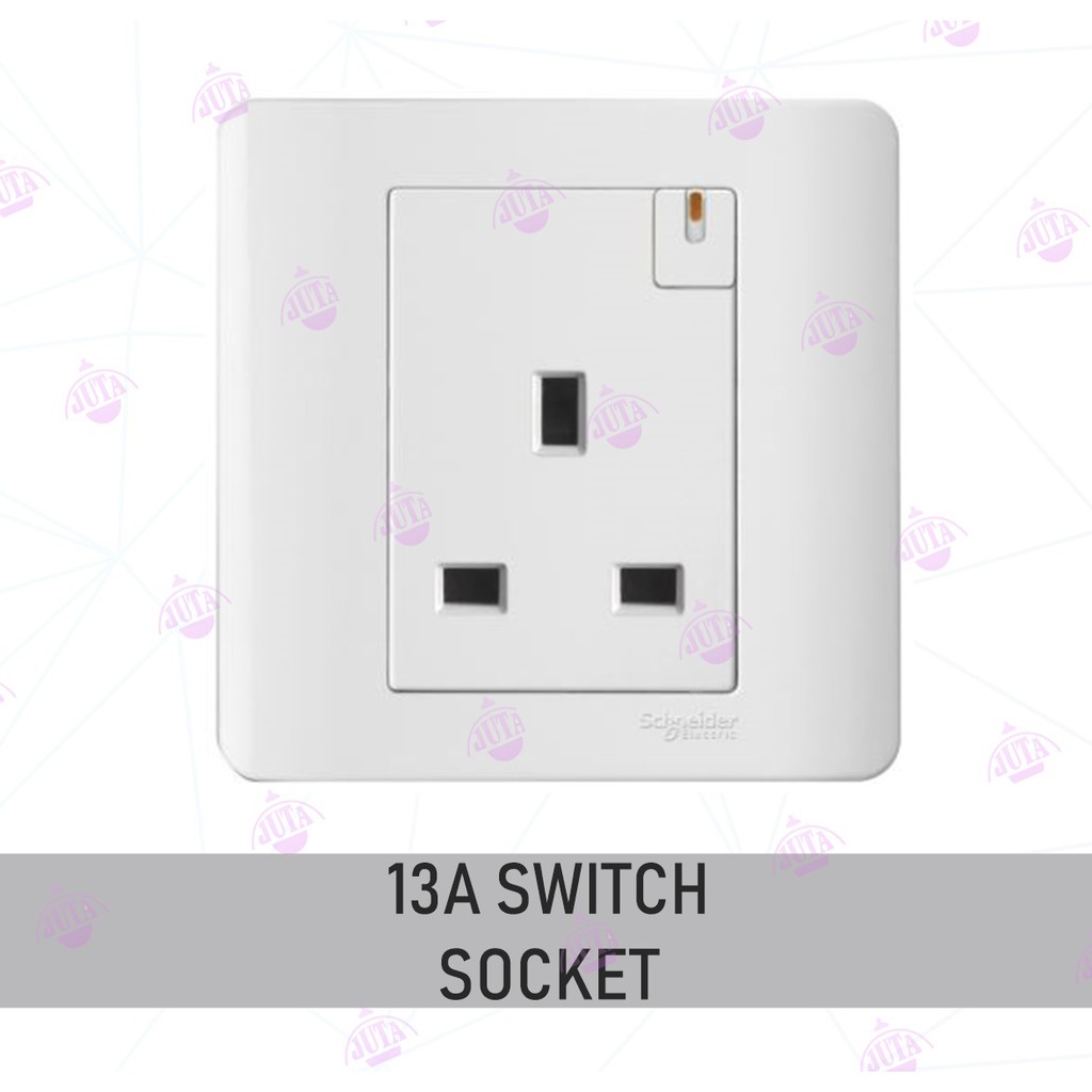[𝐒𝐈𝐑𝐈𝐌] Schneider Zencelo Switches Socket With Ondicator Suiz Lampu ...