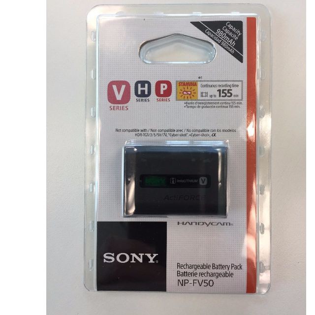 NP-FV50 V-series Rechargeable Battery Pack | Shopee Malaysia