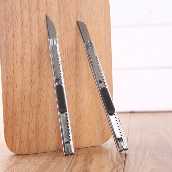 (POINTED EDGE) 2pcs Super Sharp Pointed Office Blade Aluminium Body ...