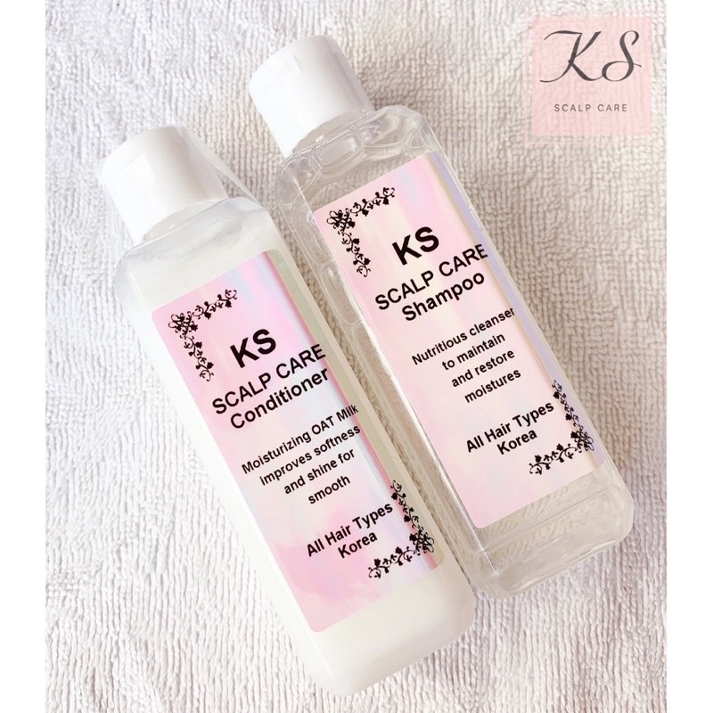KS SCALP CARE Extra Moisturize Treatment SHAMPOO & CONDITIONER (sample ...