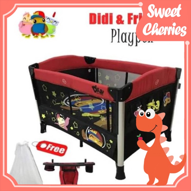 Didi & Friends Original Playpen Baby bed Katil Bayi | Shopee Malaysia