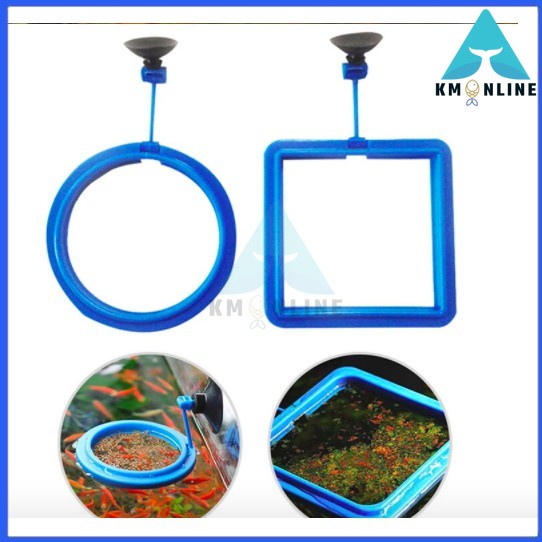 Aquarium Fish Tank Ring Feeder Floating Food Water Plant Buoyancy ...