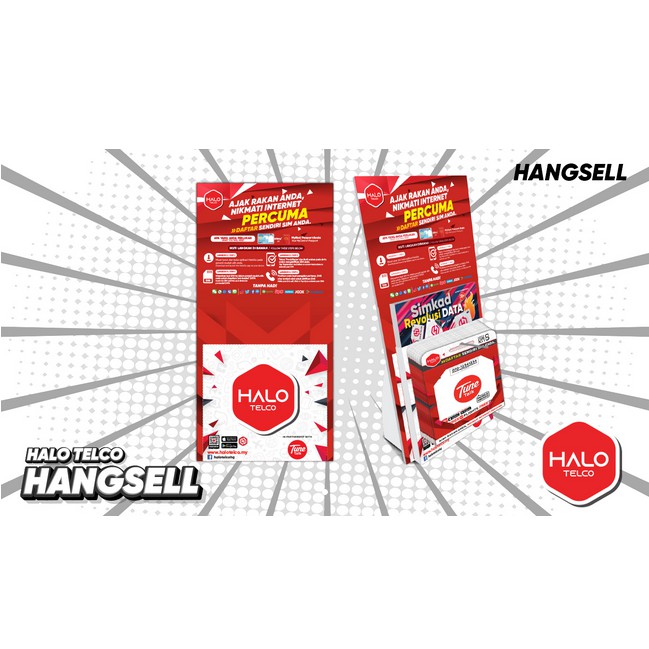 Hangsell SIM Card Rack - HaloTelco | Shopee Malaysia