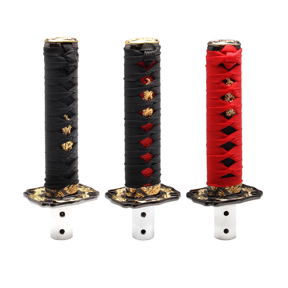 Universal Samurai Gear Shift Knob Shifter 10cm/15cm Metal Manual ...