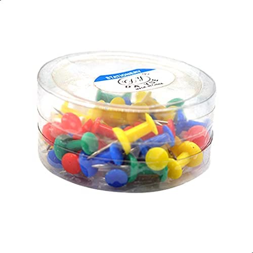 Colour push Pin fot board 1small box | Shopee Malaysia