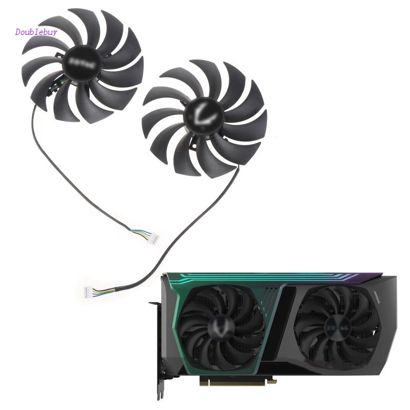 Doublebuy GAA8S2U 4Pin 12V Graphics Card Cooler VGA Fan for ZOTAC ...