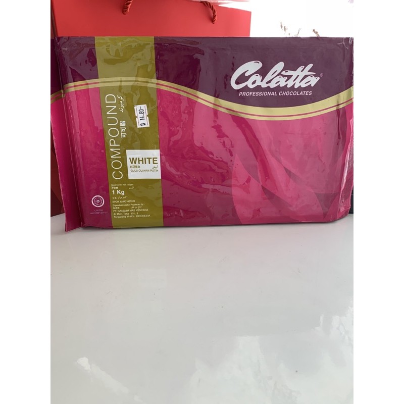 white chocolate compound 1kg Colatta | Shopee Malaysia
