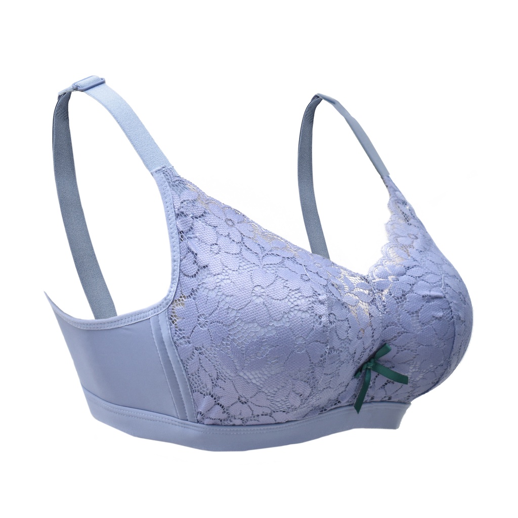 B&C Signature Wireless Lace Medium Padded Push Bra Full Cup Bra Cup B ...