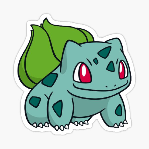 Pokemon Bulbasaur Sticker | Shopee Malaysia