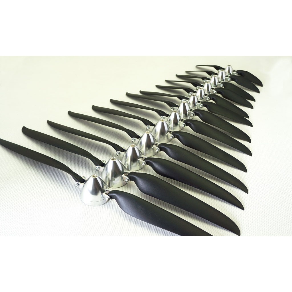 RC parts Folding Propeller with CNC Aluminum Alloy Spinner | Shopee ...