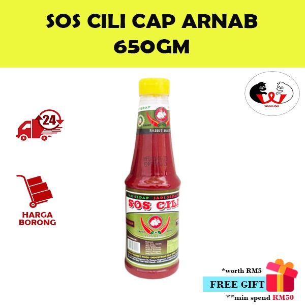 Sos Cili Cap Arnab (650G)/Rabbit Brand Chilli Sauce (650G) | Shopee ...