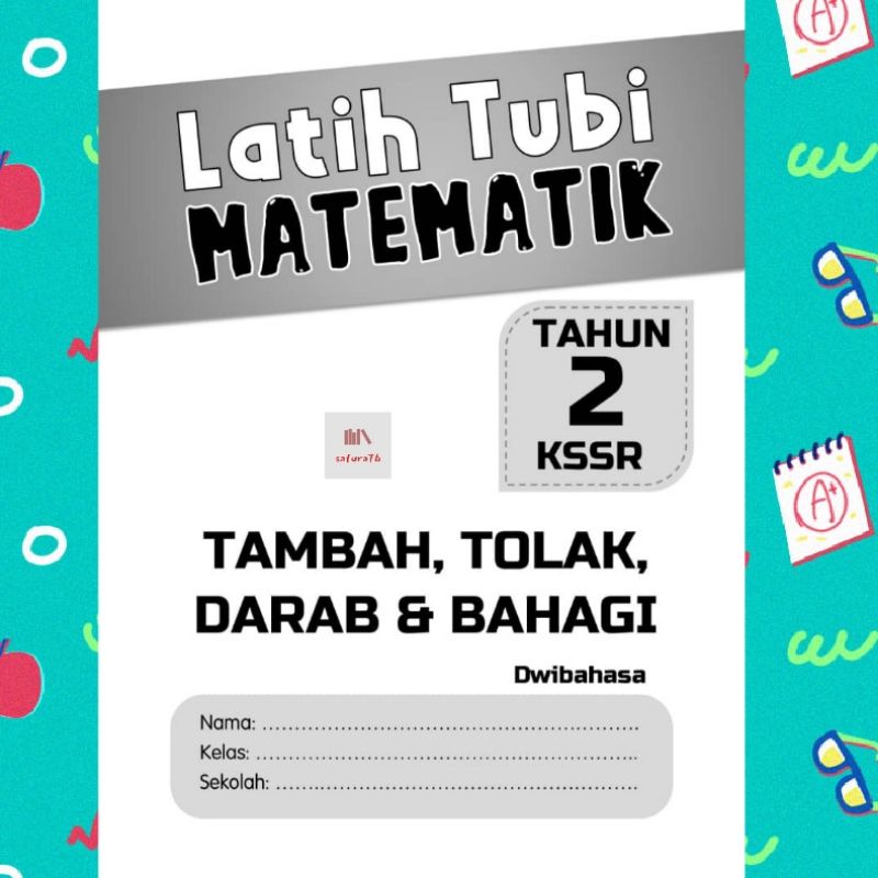 Pdf Tambah Tolak Darab Bahagi Latih Tubi Matematik Tahun 2 KSSR Semakan Congak | Shopee Malaysia