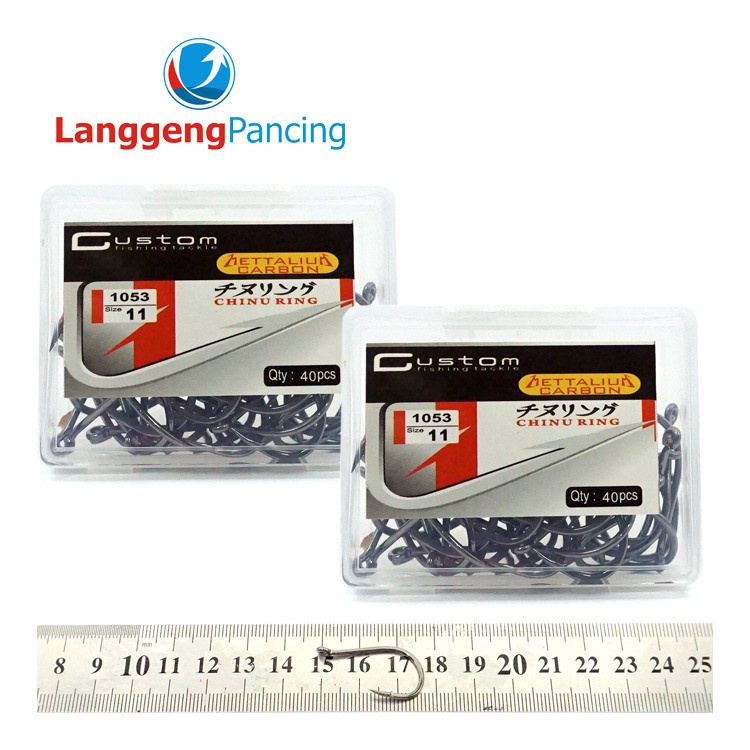Custom 1053 Chinu Mettalium Carbon Box Hook | Shopee Malaysia