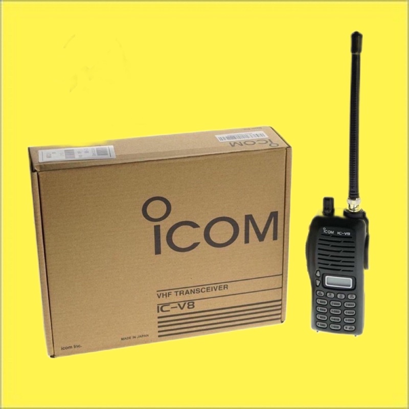 Icom IC-V8 VHF High Power Walkie Talkie Ham Radio Transceiver | Shopee Malaysia