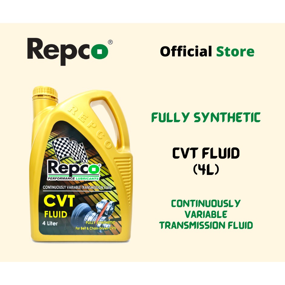 Repco® CVT Oil - Fully Synthetic Transmission Fluid (4L) | Shopee Malaysia