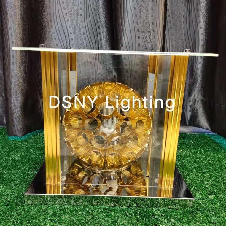 DSNY 5108 Modern Designer Decorative Non-Rusting Glass Pillar Light ...
