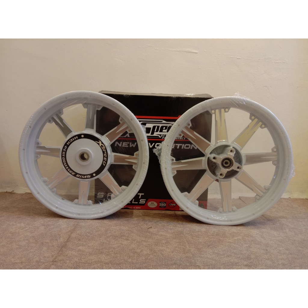 XR8 XSpeed Mags fit to Click V1 125i/150i | Shopee Malaysia