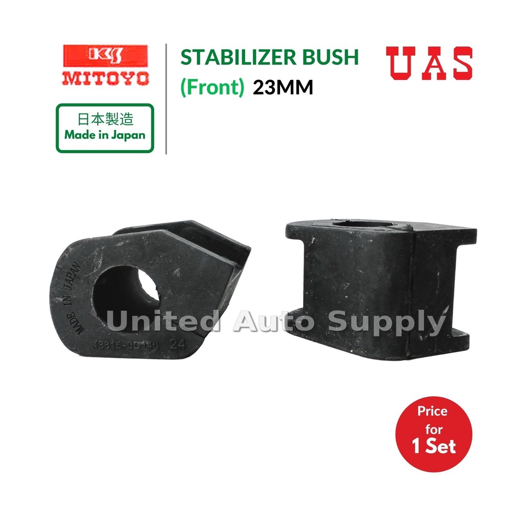 TOYOTA Vios NCP93 Yaris NCP91 Stabilizer Bush Front Set 48815-52080 ...