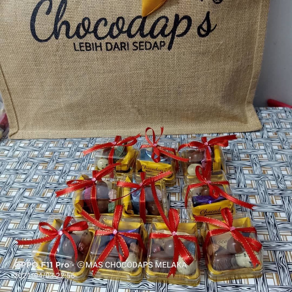 COKLAT VIRAL MINI DOORGIFT DARI CHOCODAPS (READY STOCK) | Shopee Malaysia