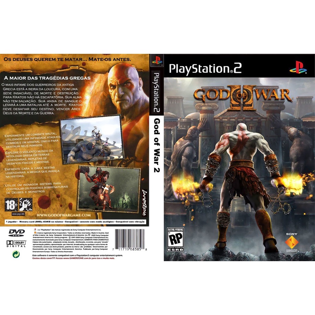God Of War II (CD Games PS2) | Shopee Malaysia