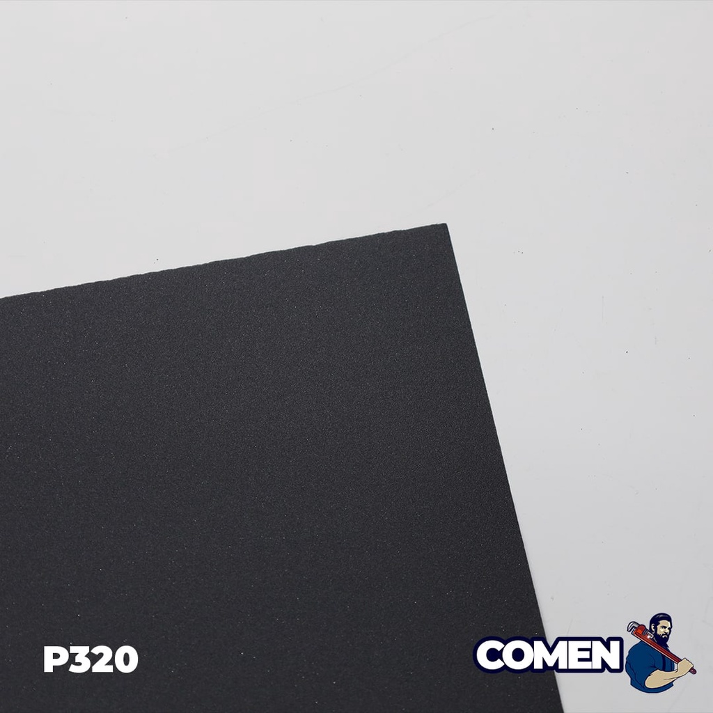 COMEN Waterproof Abrasive Sandpaper (Grit P60 ~ P2000) Sanding Sand ...