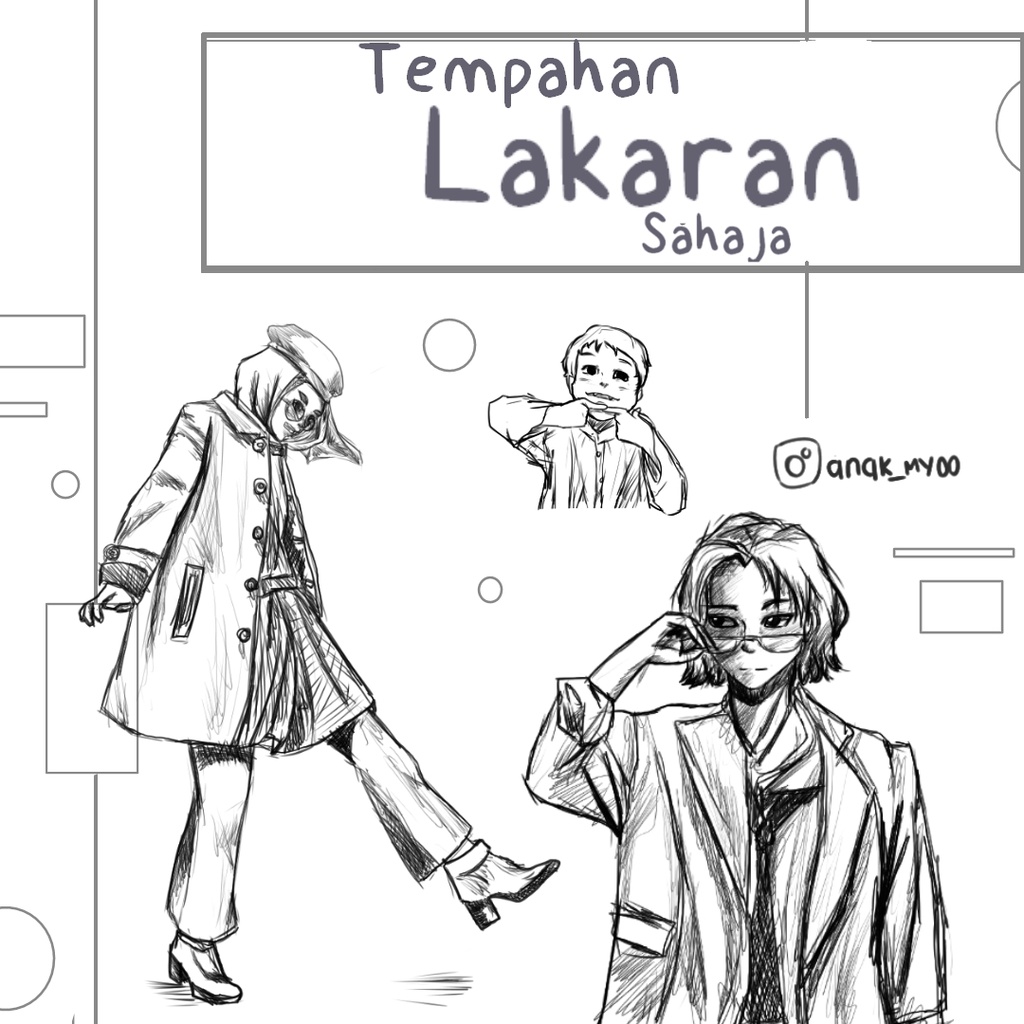 Art Commission Lakaran Digital Anime Atau Manga/ Anime Or Manga Digital ...