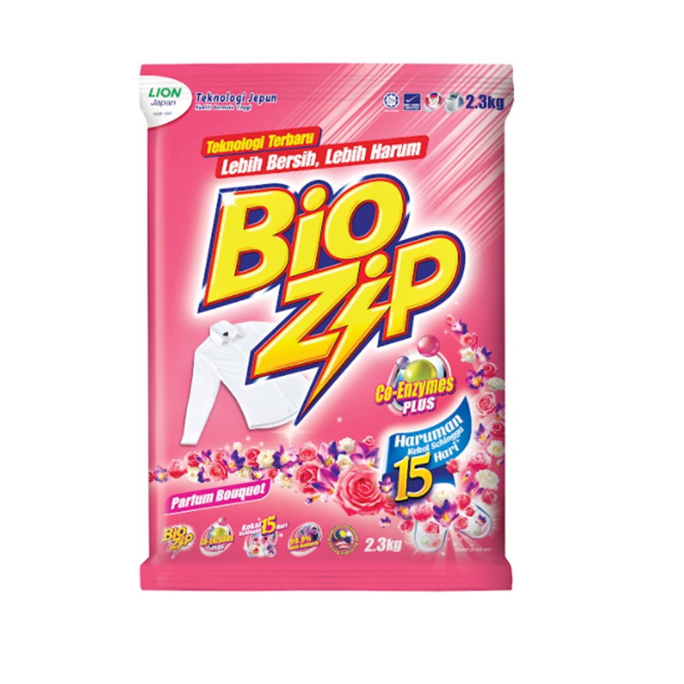 Bio Zip Parfum Bouquet Powder Detergent 2.3kg | Shopee Malaysia