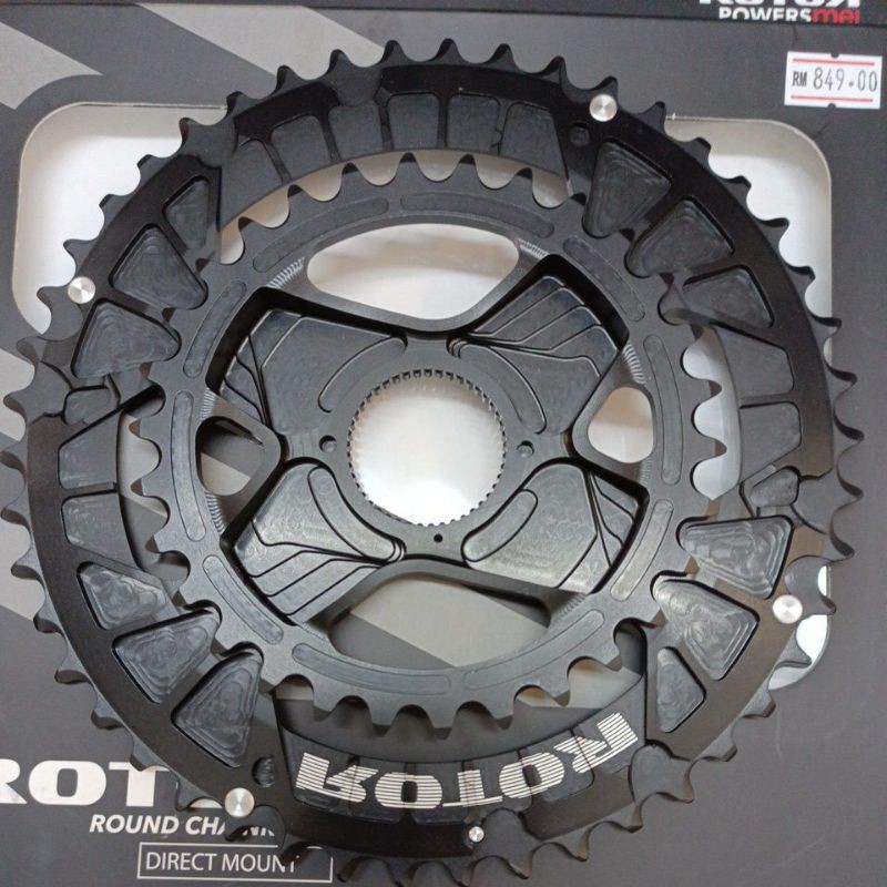ROTOR ROUND DM CHAINRING DIRECT MOUNT Chainring Cycling Road Bike Crank ...