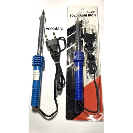 Electric SOLDER PLASTIC HANDLE 60WAT/PLASTIC SOLUTION 60WATT/ ELECTRIC ...