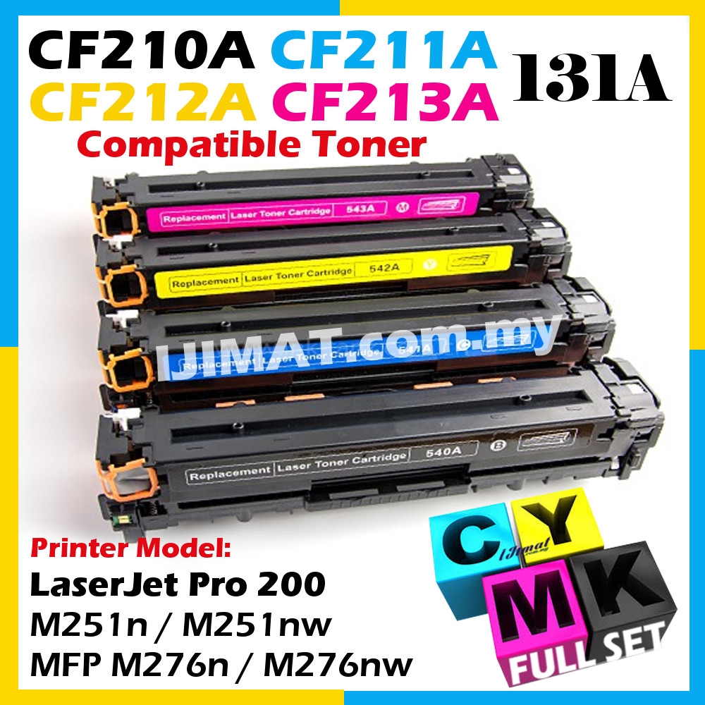 (FULL SET) Compatible Toner 131A CF210A CF211A CF212A CF213A For HP ...
