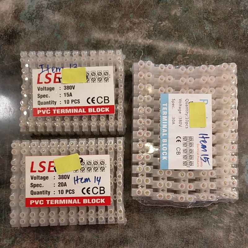 10A/15A/20A/30A PVC terminal block | Shopee Malaysia