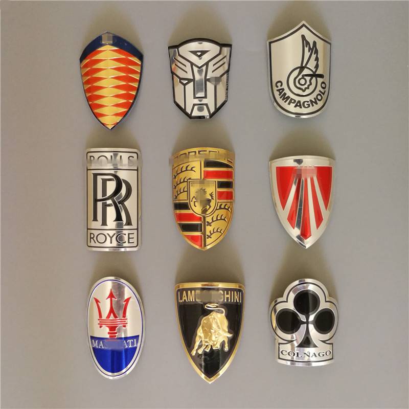 Bicycle mountain bike head tube accessories waterproof soft metal logo ...