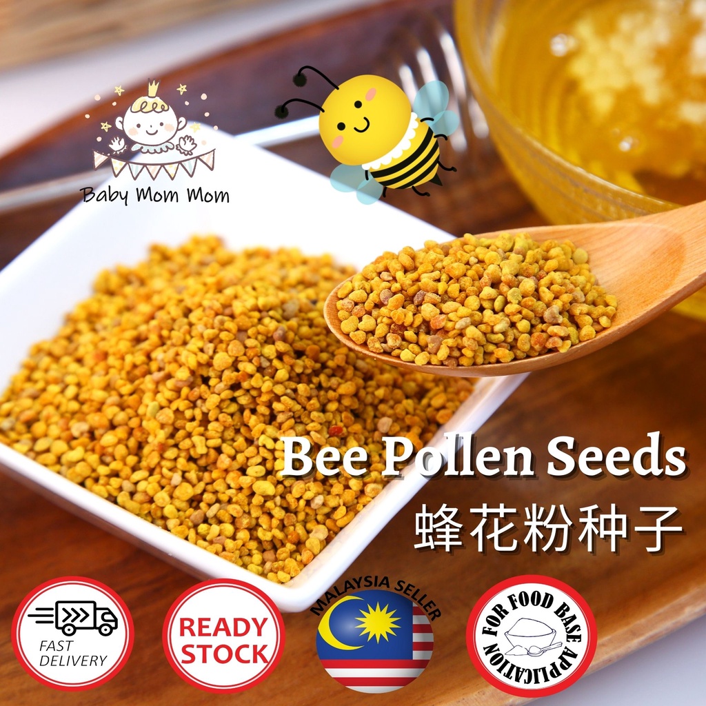 Bee Pollen Seeds 蜂花粉粒 Pure Natural 天然植物粉 Healthy Drinks - Bee Pollen ...