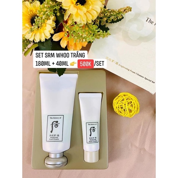 Set of White Whoo cleanser | Shopee Malaysia
