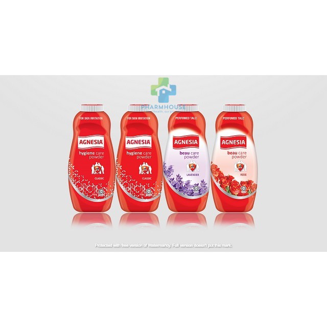 AGNESIA HYGIENE CARE POWDER 50G,100G,300 (CLASSIC,LAVENDA,ROSE ...