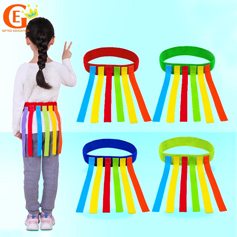 Kids Interactive Catch Tail Game Grasp Belt Pull Tails Activity ...