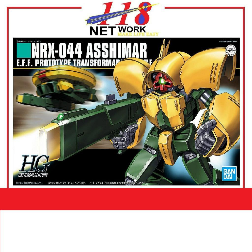 BANDAI Gundam HG HGUC 1/144 High Grade Universal Century NRX-044 Asshimar Plastic Model | Shopee ...