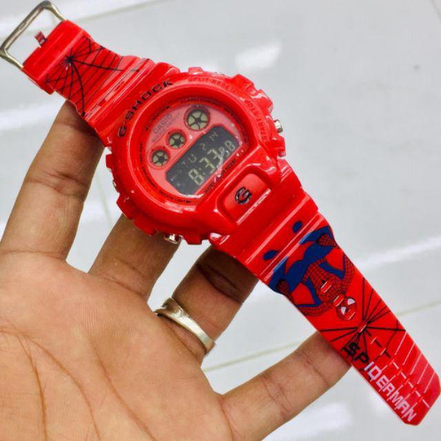 G Shock Spiderman Custom Digital Sale Hot 🔥 | Shopee Malaysia