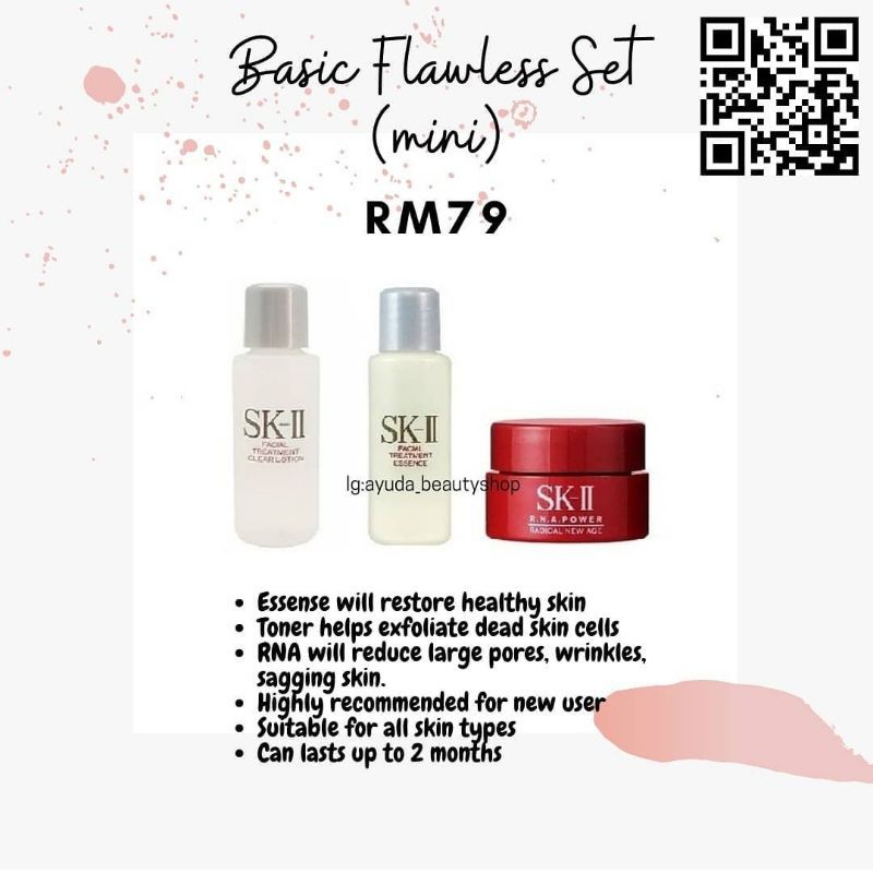 SK-II Mini (Flawless Set) 💯 AUTHENTIC | Shopee Malaysia