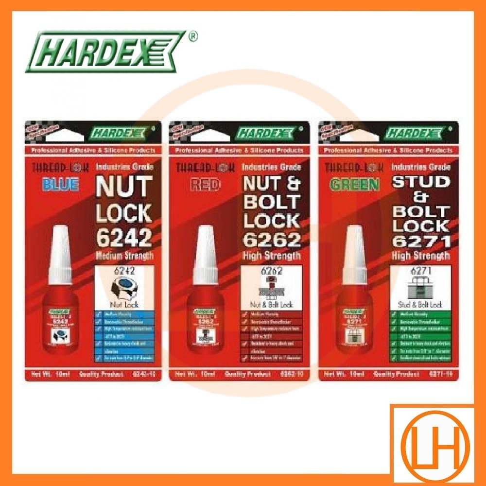 Hardex Thread Lock / Nut Lock - 10ml | Shopee Malaysia