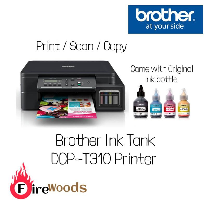 Brother dcp-t310 Printer Ink Tank ( Print,Scan,Copy) | Shopee Malaysia
