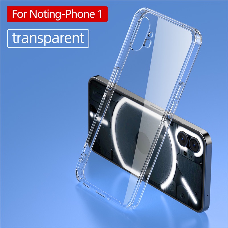 Airbag Clear Hard Case Nothing Phone One Transparent Acrylic Nothing ...