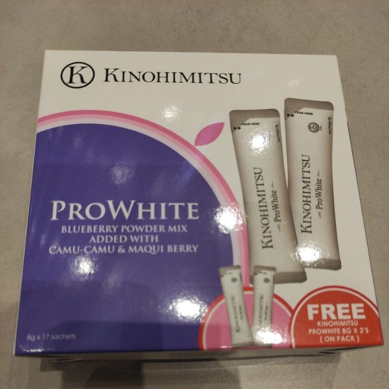 Kinohimitsu prowhite 15s free 2sachets!! | Shopee Malaysia