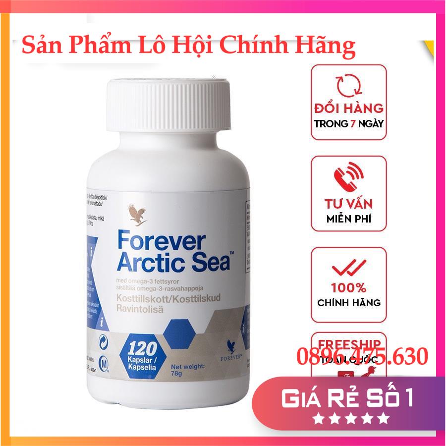 Forever Arctic Sea Forever 376FLP Fish Oil Capsules - Genuine US Import ...