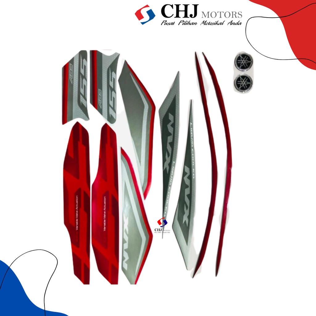 YAMAHA STICKER SET NVX BG3 - (FOR NVX) | Shopee Malaysia