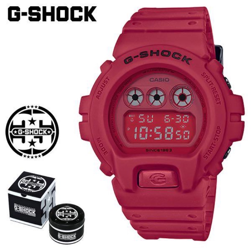 CASIO G-Shock 35th Anniversary RED OUT DW-6935C-4JR Limited Edition ...
