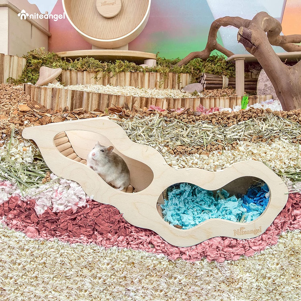 Niteangel Underground Tunnel with Climbing Ladder for Hamster | Shopee ...