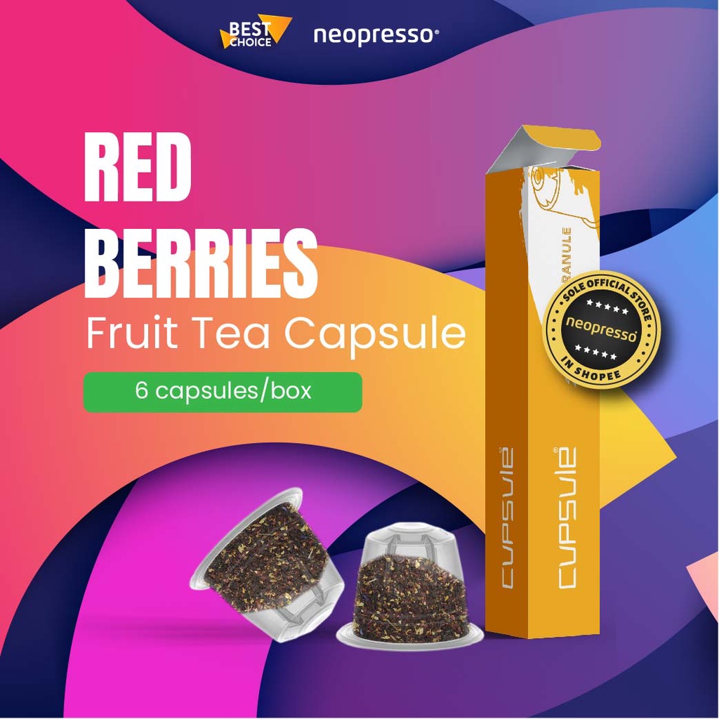 Red Berries Fruit Tea NS Capsule (6 Capsules / box) | Shopee Malaysia