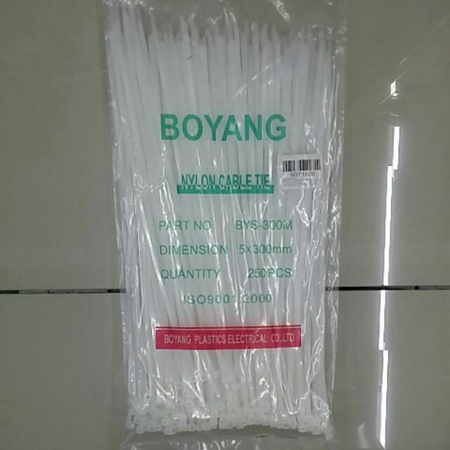 Nylon Cable Tie, 5x300mm, 250pcs | Shopee Malaysia