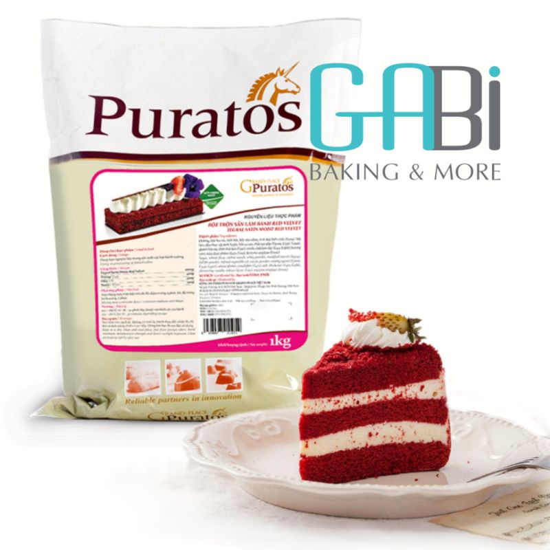 Pre-mixed Red Velvet Puratos powder 1kg | Shopee Malaysia